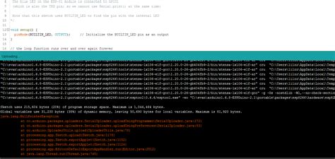 User Program Upload Error Ide 1x Arduino Forum