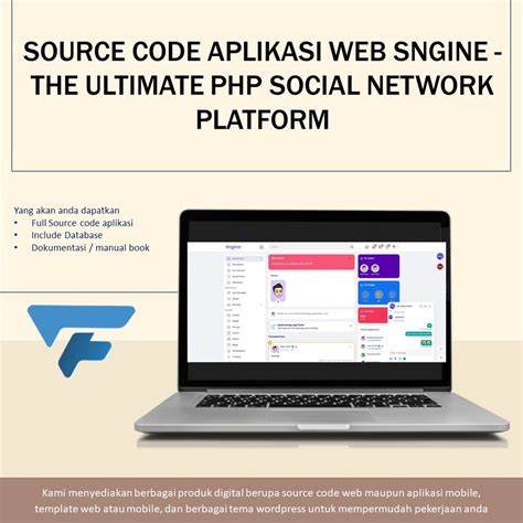 Jual Source Code Aplikasi Web Sngine The Ultimate Php Social Network