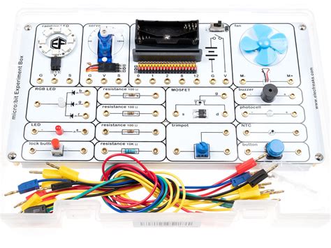 Experiment Box For Microbit Without Microbit Kiwi Electronics