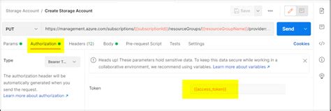 Create Azure Storage Account Using Service Principal And Azure Rest Apis In Postman A Turning Point