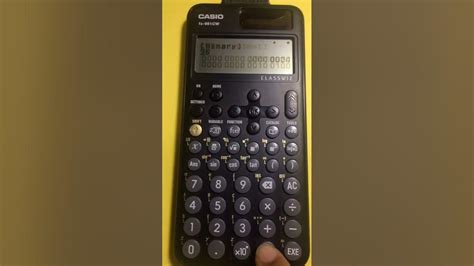 How To Solve Binary Octaldecimal Hexadecimal Math In Casio Fx 991