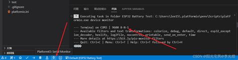 【arduinoesp32专题】platformio串口监视器的默认波特率修改arduinoesp32专题 Csdn专栏