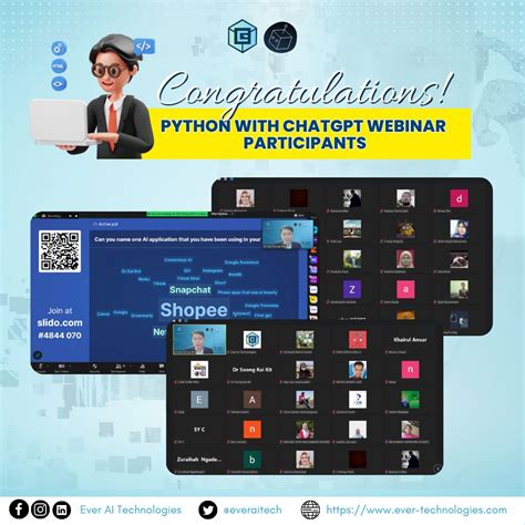 ever ai technologies on linkedin python webinar success future ai