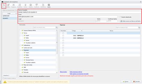 Como Cadastrar Novos Usuários No Sistema Alterdata Pack Phd Base