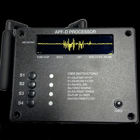 Apf D Processor Your Aid To Analyzing Evps During The Investigatio