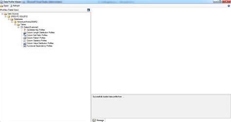 Introduction To The Sql Server Data Profiler Task Part Database Journal
