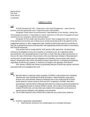 Supervision Of The Audit Engagement And Compliance With PCAOB Course Hero