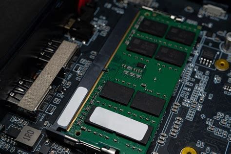 Premium Photo Ram Ddr4 Sodimm Installation In Pc With Connector On Motherboard Background