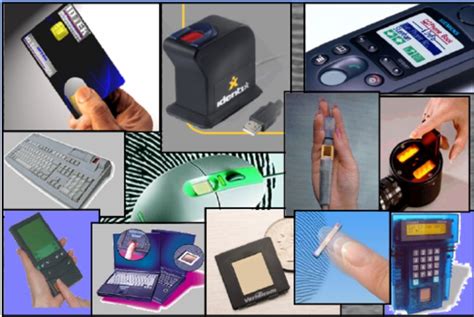 A Variety Of Fingerprint Sensors With Different Specifications E G