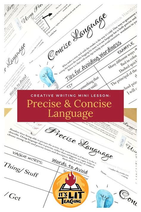 Precise And Concise Language Worksheet Language Worksheets