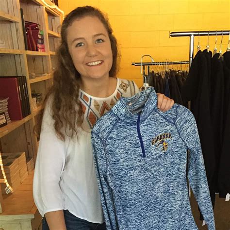 The Paw Print Awesome Alex With Her Favorite New Gahanna Quarter Zip