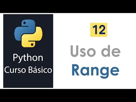 Uso De Range En Python Python YouTube