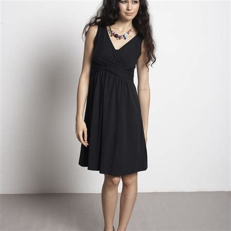 Classy Wrap Sleeveless Dress Breastfeeding