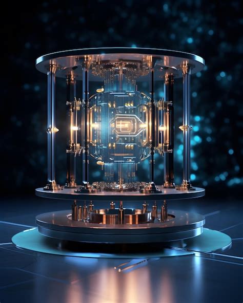 Premium Ai Image Data Storage Center Quantum Computing Database Cloud Computing Concept