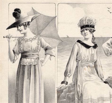 1917 La Femme Chic Fashion Plates Stephanie Canadas Ko Fi Shop