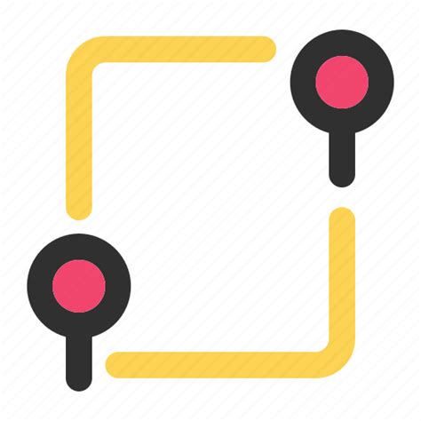 Route Pin Travel Location Destination Map Icon Download On Iconfinder
