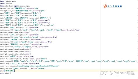 基于python flask mysql 猫眼电影可视化系统设计与实现 知乎