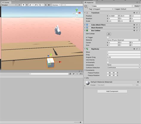 Collisions Not Working At Slow Speeds Unity Engine Unity Discussions