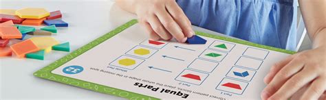 Learning Resources Pattern Block Math Activity Set 144