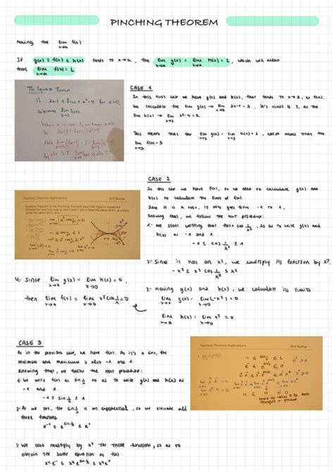 pinching theorem pdf
