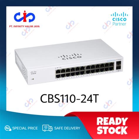 Jual CBS110 24T EU Cisco Business 110 Series Unmanaged Switch Tanpa Smartnet Jakarta Pusat