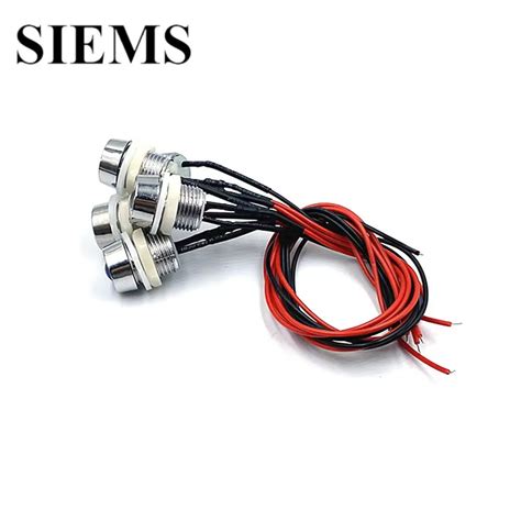 Pieces Pre Wired LED Mm F With Wire LED Bulb V Ultra Bright Emitting Diodes Indicator