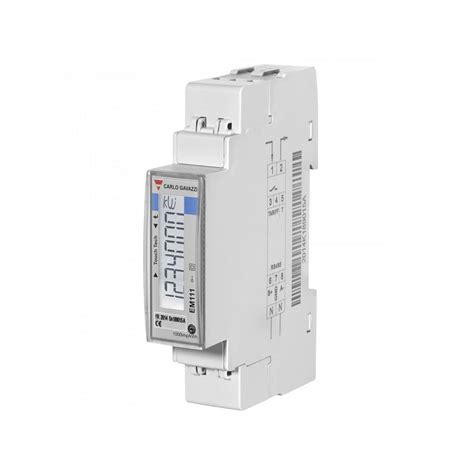 Carlo Gavazzi Em111dinav81xo1pfb Energiemeter Ecowattsbe