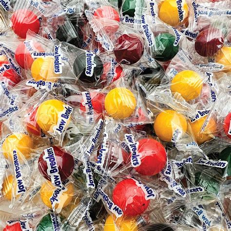 Jawbreakers Hard Candy 2 Pound Bag Fruit Flavored