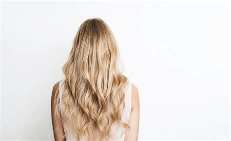Premium Photo Ai Generative Rear View Of A Girl With Beautiful Long