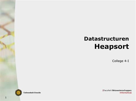 Ppt Datastructuren Heapsort Powerpoint Presentation Free Download