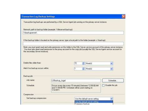 Sql Server Logshipping Pptx Databases Computer Software And