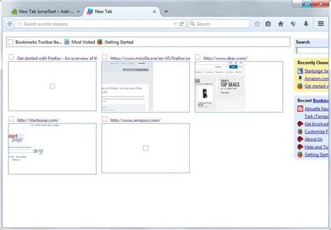 Add Google Chrome S New Tab Feature To Firefox GHacks Tech News