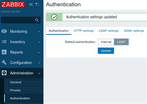 zabbix ldap authentication based on groups version 5 0 bgmot