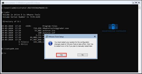 Install VMware Tools In Windows Server Core