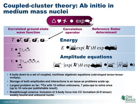 Ppt Building Nuclei From The Ground Up Nuclear Coupled Cluster