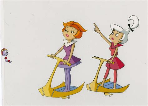 1990 Hanna Barbera Jetsons The Movie Jane Judy Production Animation Cel