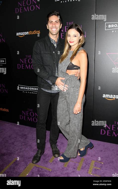 Yaniv Schulman Aka Nev Schulman And Shanee Pink The Neon Demon Los