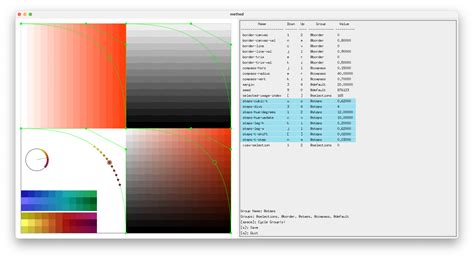color models palette generating [oc] go gg r generative