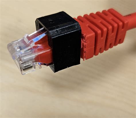 Ethernet Cable Lock For Pcs By Rob Download Free Stl Model