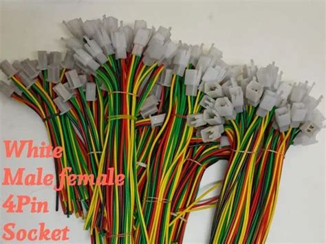White Male Female 4 Pin Socket 2 Mm At 30 Piece In Mumbai ID 2852782268091