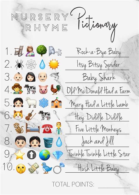 Baby Shower Emoji Pictionary Game Emoji Pictionary Baby Shower Game My XXX Hot Girl
