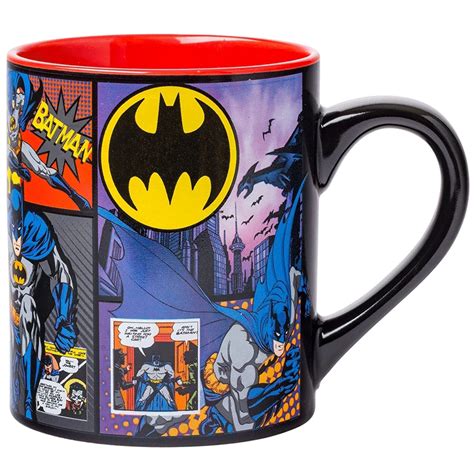 Batman Coffee Mug Collage The Music Box Company