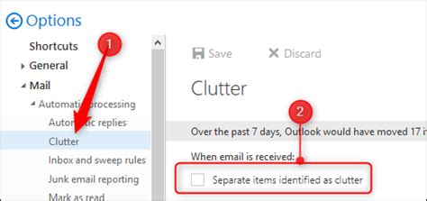 what s the difference between junk email clutter and focused inbox in