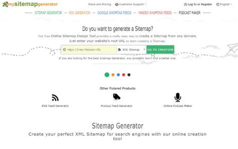 MySitemapgGenerator Sitemap Generator