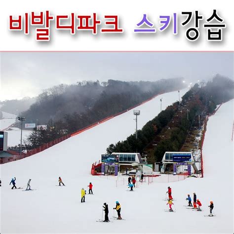 친절한 강사와 함께 비발디파크 스키강습 네이버 블로그