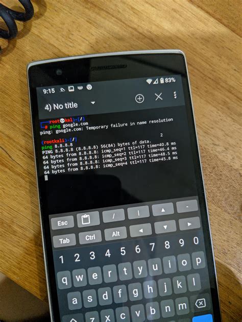 Nethunter Cant Ping Names But Ip Cant Apt Get Update Also Rkalilinux