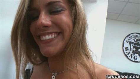 Sleek Blonde Nikki Undresses And Crawls For Her Hard Cock Surprise