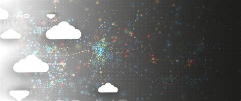 Premium Vector Cloud Technology Integrated Digital Web Concept Background