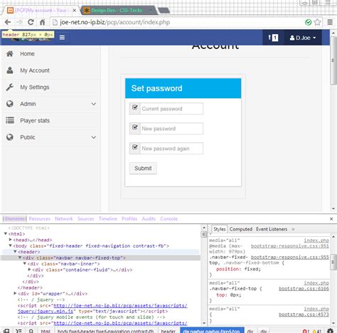 Fixed Navbar Problem CSS Tricks