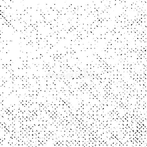 Grunge Texture on White Background, Abstract Dotted Vector, Halftone Scratch, Rough Monochrome ...